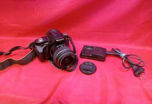 Фотоаппарат Sony Alpha dslr-A230 Kit DT 18-55mm f