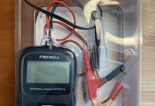 Тестер авто аккумулятора foxwell BT100 Pro, 12 В