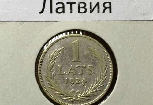 Монеты (1 лат, сантимы) 1922-2007 г.г. Латвия