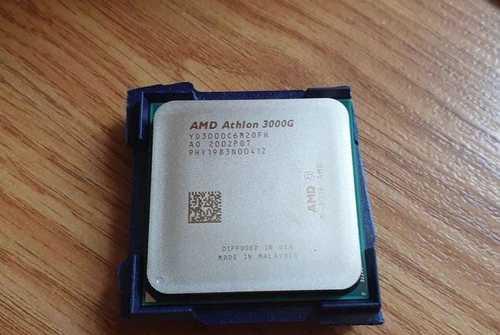 Процессор amd sAM4 Athlon 3000g 4 потока