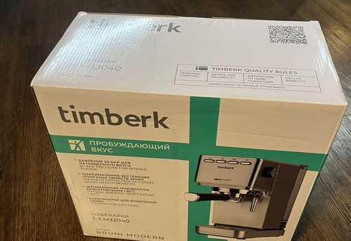 Рожковая кофеварка Timberk с капучинатором