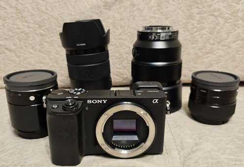 Sony a6400 + kit 18-135 (допы - 35, 60, 85 mm)