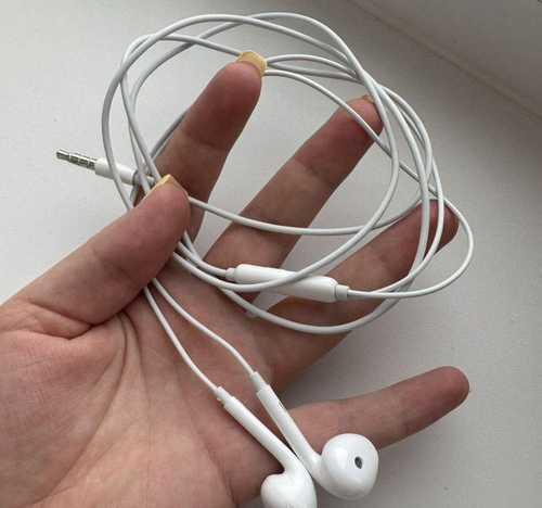 Наушники apple earpods 3.5 мм оригинал