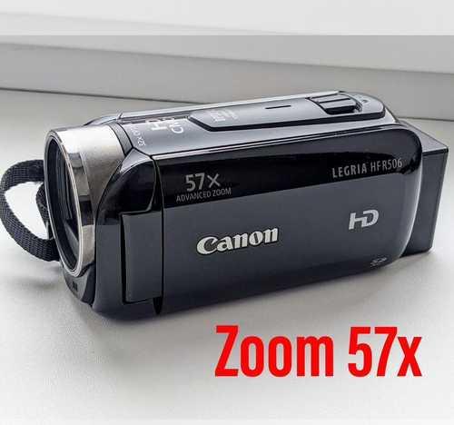 Видеокамера Canon Legria HF R506, Zoomm 57x