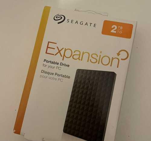 Переносной жёсткий диск Seagate Expansion 2 tb