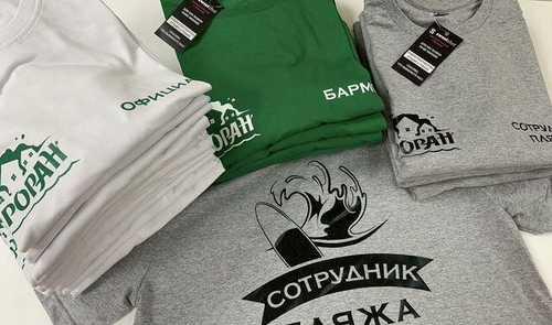 Футболка с принтом на заказ