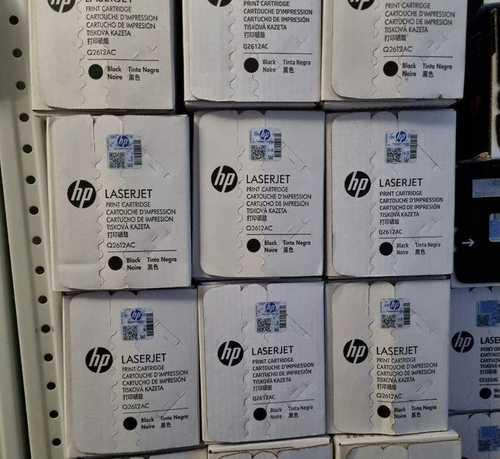 Картриджи HP Q2612AC