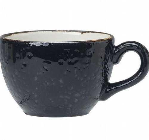 Чашка кофейная «Крафт лакрица»; фарфор; 85мл