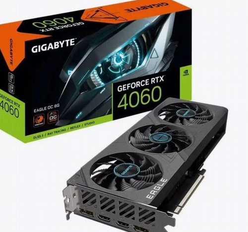 Видеокарта Gigabyte Geforse rtx 4060 eagle OC 8 gb