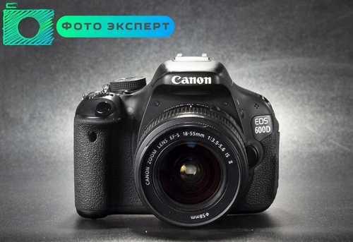 Фотоаппарат Canon 600D kit 18-55 IS (id5054)