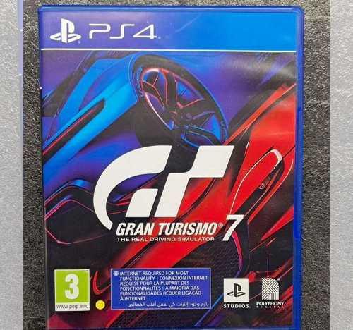 Grand Turismo 7 ps4 диск