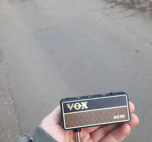 VOX Amplug AC30, мини-усилитель для гитары