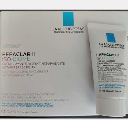 La roche posay effaclar h iso biome