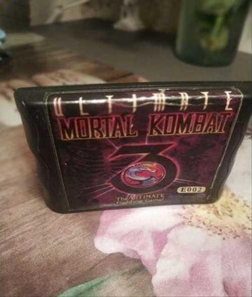 Картриджи Sega Ultimate Mortal Kombat 3