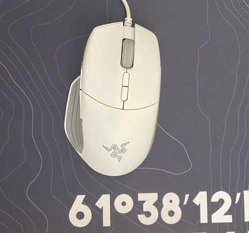 Игровая мышь Razer Basilisk Mercury White USB