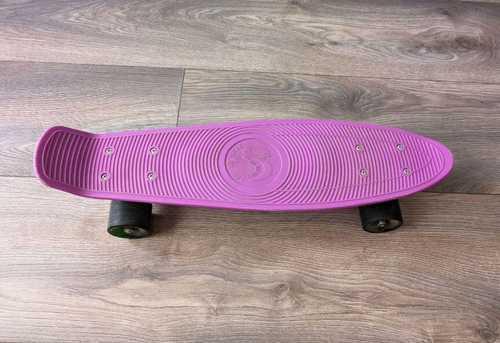 Скейтборд Пенни Борд Penny Board 22" розовый