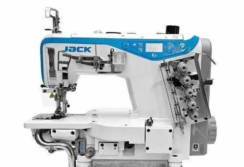 Плоскошовная швейная машинка Jack K5-UT с ножом
