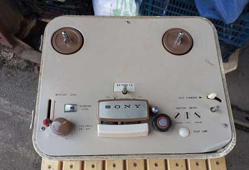 Японский катушечный магнитофон Sony 101