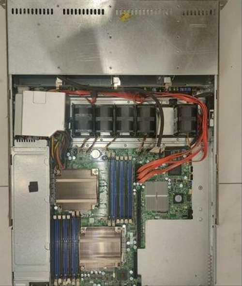 Сервер Supermicro 1U 2xXeon E5530