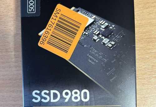 Samsung 980 500 гб