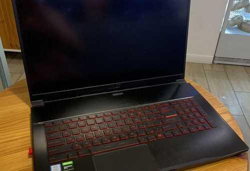 Игровой ноутбук MSI GF75 thin 9scsr-452RU
