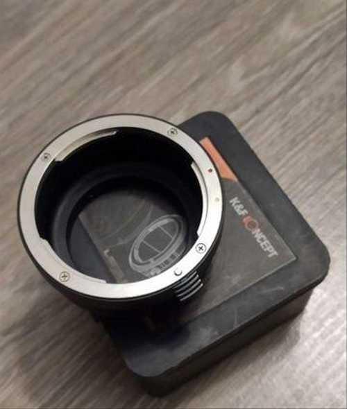 Переходник адаптер Adapter Canon EOS - Sony FE