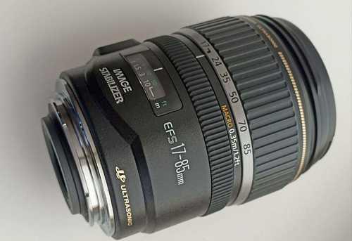 Объектив Canon EF-S 17-85mm f/4-5.6 IS USM