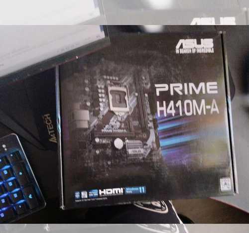 Материнская плата asus prime H410M-A