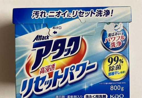Японский стиральный порошок Attack Multi-Action