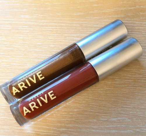 Arive makeup comfort shine lip gloss 04 и 09