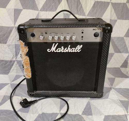 Комбоусилитель Marshall MG15CF под восстановление