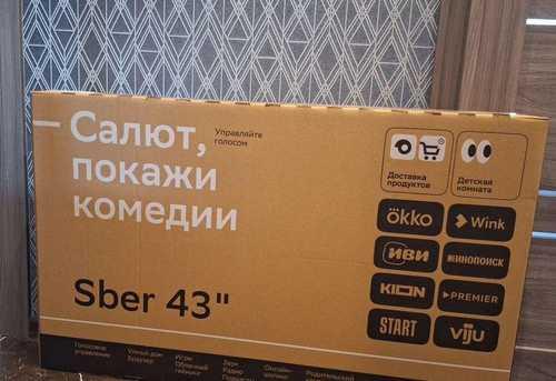 Смарт телевизор Sber SDX-43F2012S, 43"(109 см),FHD