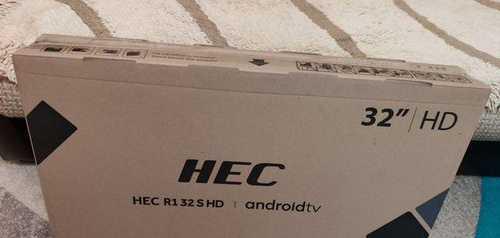 HEC Android tv 32" NEW