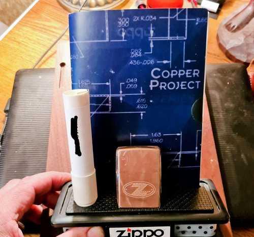 Zippo. Z-series.Solid copper. Лимит 1/3646.Новая