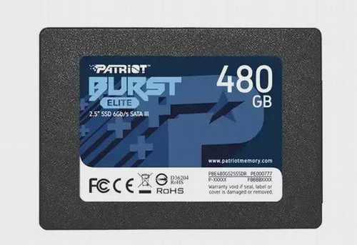 Твердотельный накопитель Patriot 480 Gb burst E PB