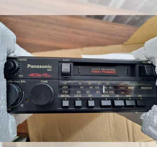 Ретро автомагнитола Panasonic CQ-497