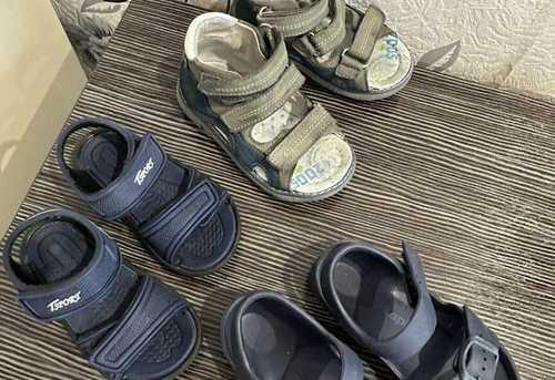 Детская обувь сандалии кроссовки 24-26