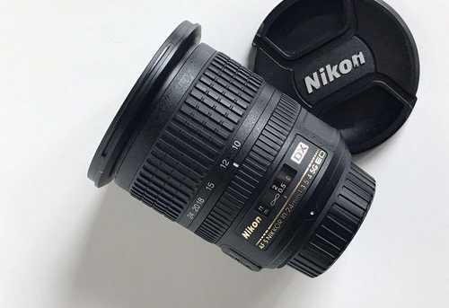 Nikon 10-24 mm (экв.15-36мм)