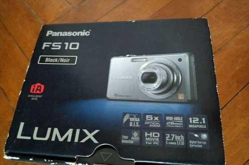 Фотоаппарат Panasonic DMC-FS10 Lumix Black