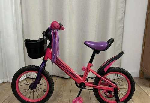 Велосипед для девочки forward nitro 14"