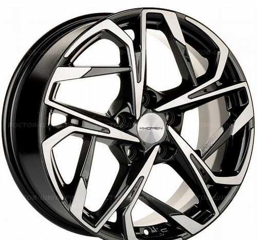 Диск 7*17 5*110 ET40 67,1 Khomen Wheels KHW1716 Black-FP (Evolute i-Joy)