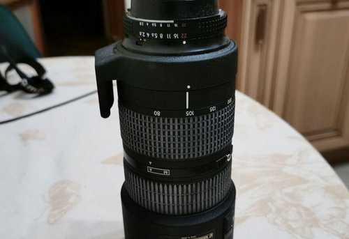 Объектив Nikon ED af nikkor 80-200mm 1:2.8D