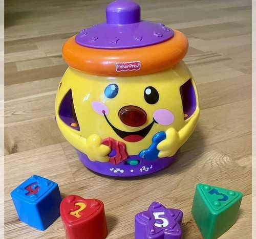 Сортер горшочек музыкальный fisher price