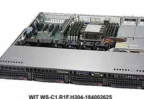 Сервер Supermicro WIT WS-C1.R1F.H304-184002625