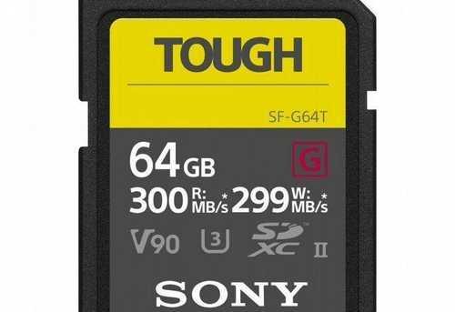 Sony SF-G 64 GB tough series UHS II sdxc 300/299