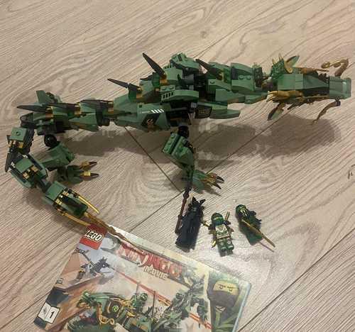 Lego ninjago дракон 70612