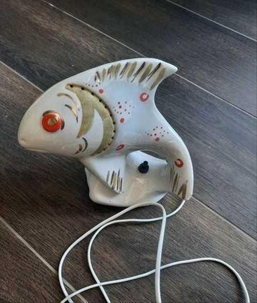 Светильник ночник рыба СССР