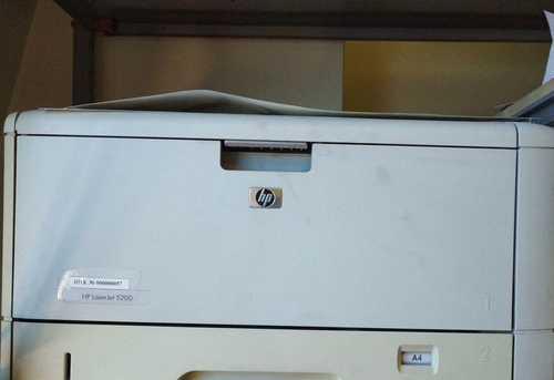 Принтер лазерный HP laserjet 5200, ч/б, А3