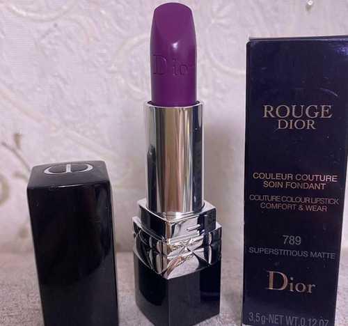 Помада Dior rouge 789- Superstilious Matt