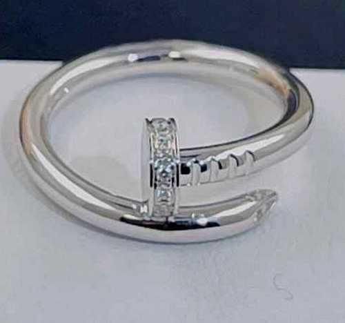 Кольцо Cartier Juste un Clou Белое золото 0,04ct